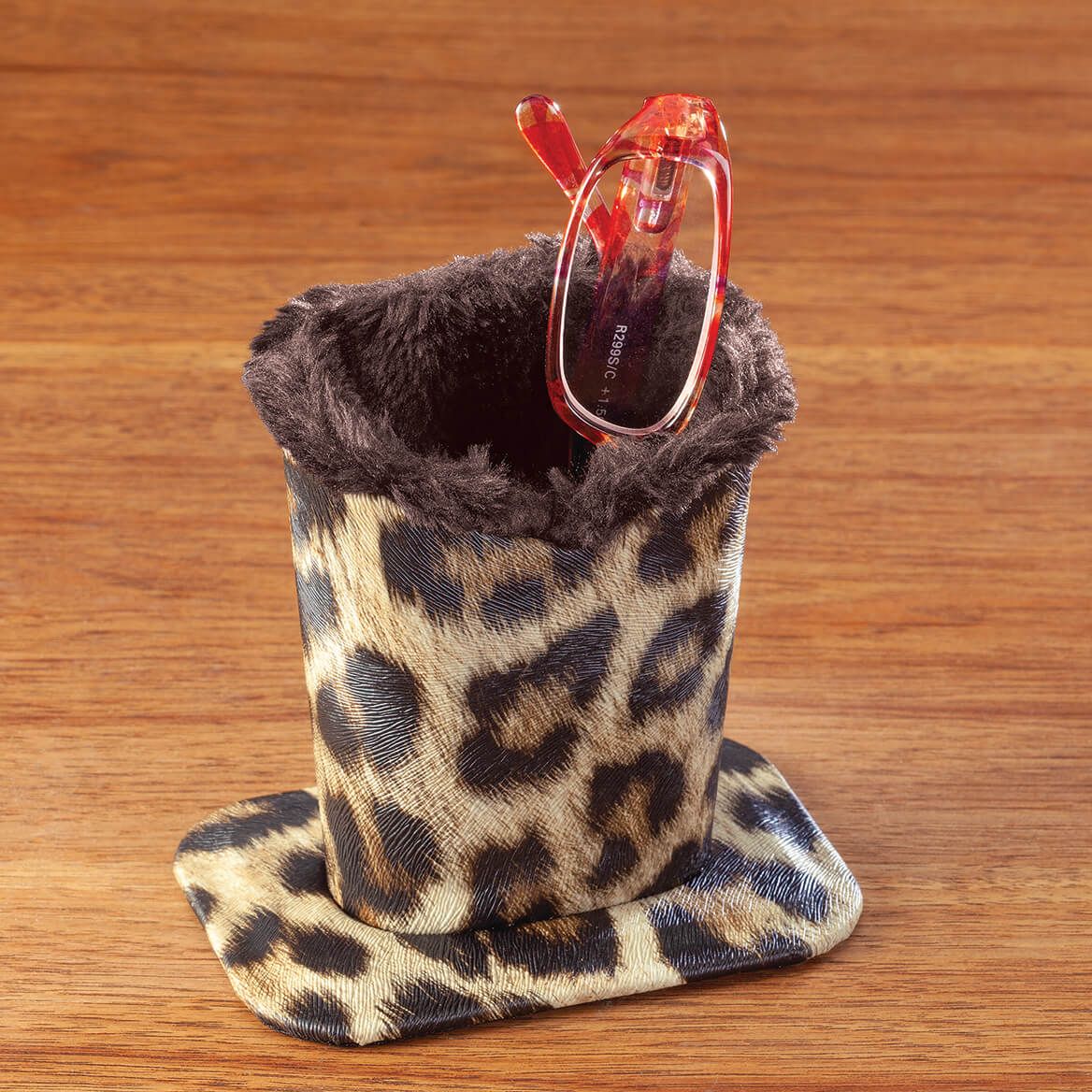 Eyeglass Holder Leopard - Collections Etc