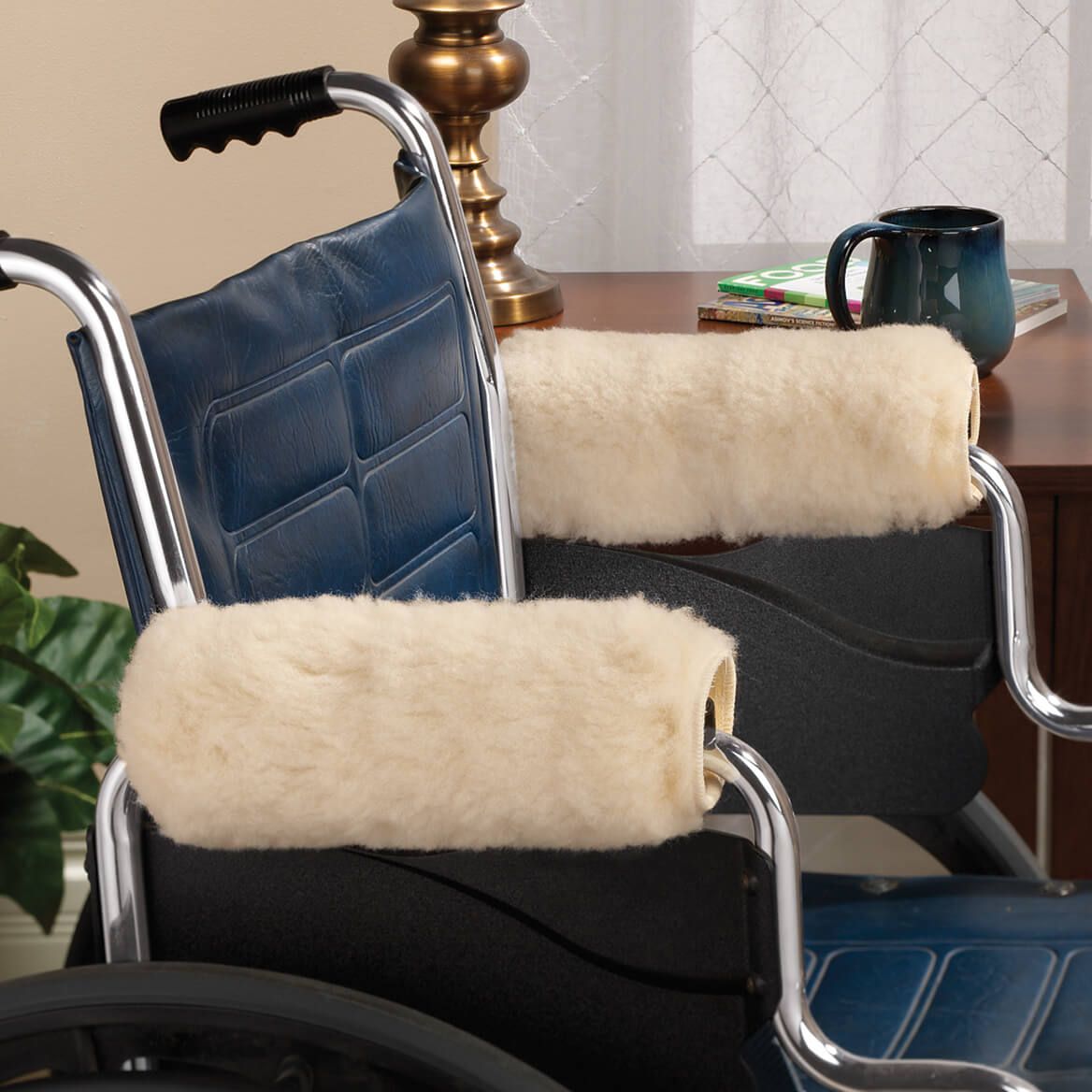 Sherpa Wheelchair Armrest Covers, Set of 2 - Dream Products
