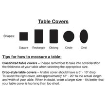 Table Covers, Vinyl Tablecloths & Kitchen Table Linens