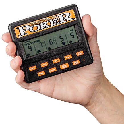 Handheld blackjack game store