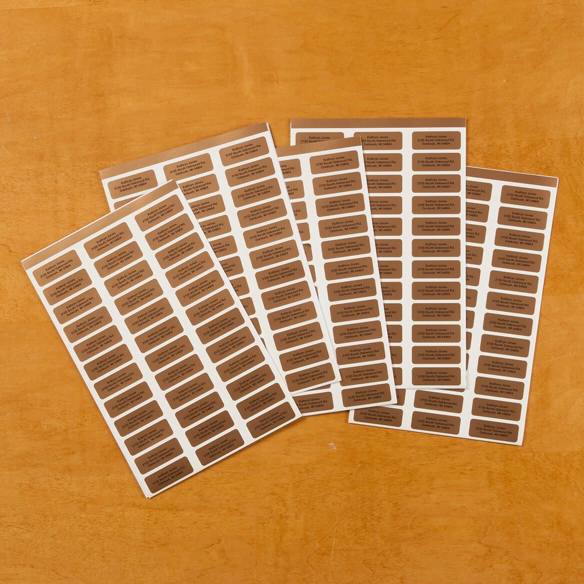 Block Style Personal Return Address Labels - Starcrest