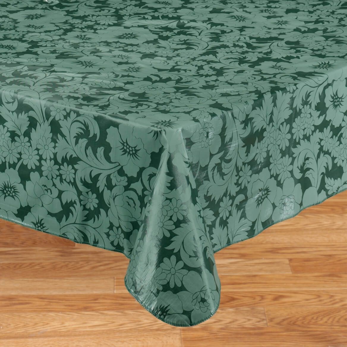 Bordeaux Floral Vinyl Table Cover - Starcrest