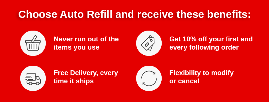 Auto Refill Program - Walter Drake