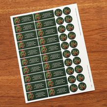 Personalized Labels – Holiday & Seasonal Address Labels